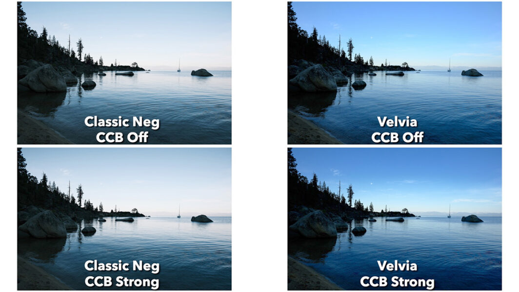 Fujifilm's Color Chrome Blue as an Alternative to Polarizing Filters