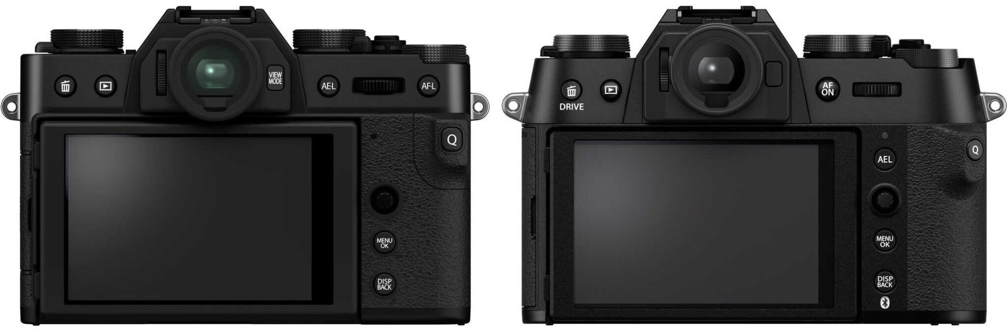 Key Differences Between the Fujifilm X-T30II and X-T50