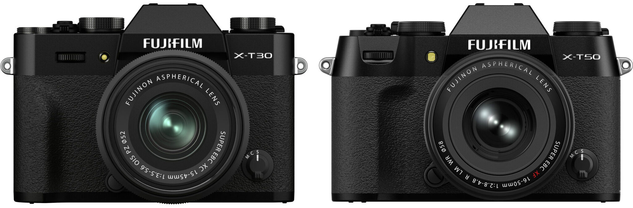 Key Differences Between the Fujifilm X-T30II and X-T50
