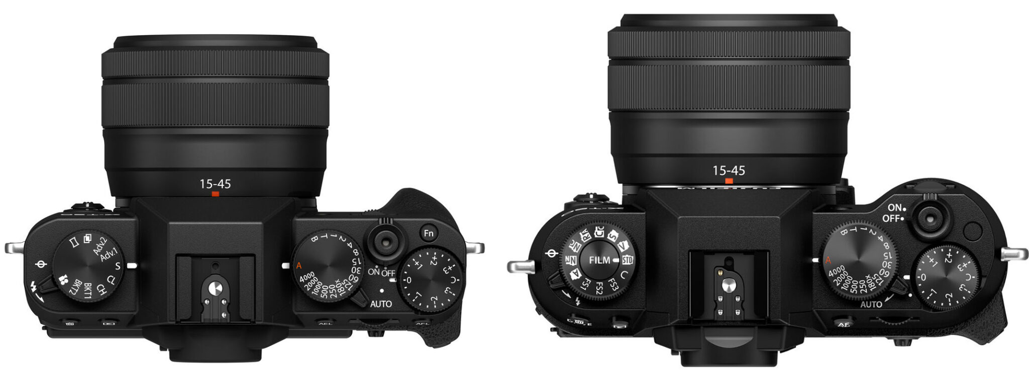 Key Differences Between the Fujifilm X-T30II and X-T50