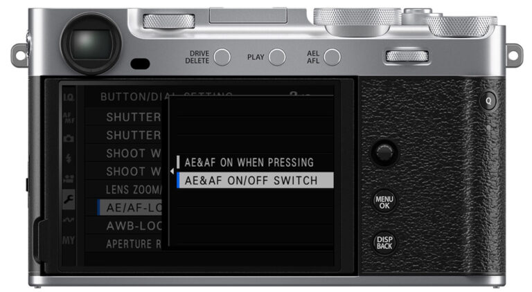 How to Lock Focus and Exposure Separately on Fujifilm Cameras